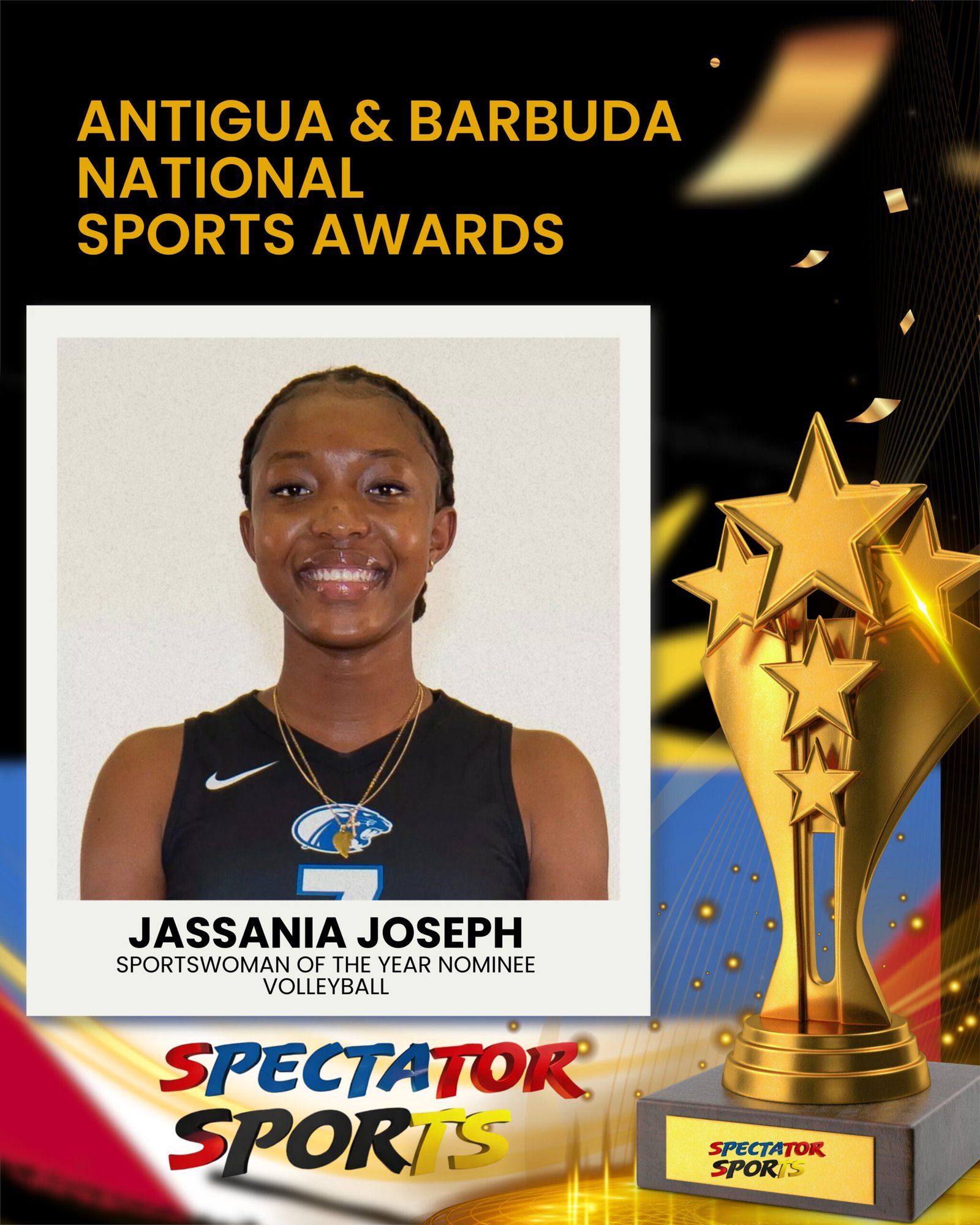 Jassania Joseph -2025 Volleyball National Sports Award Nominee - Petra ...